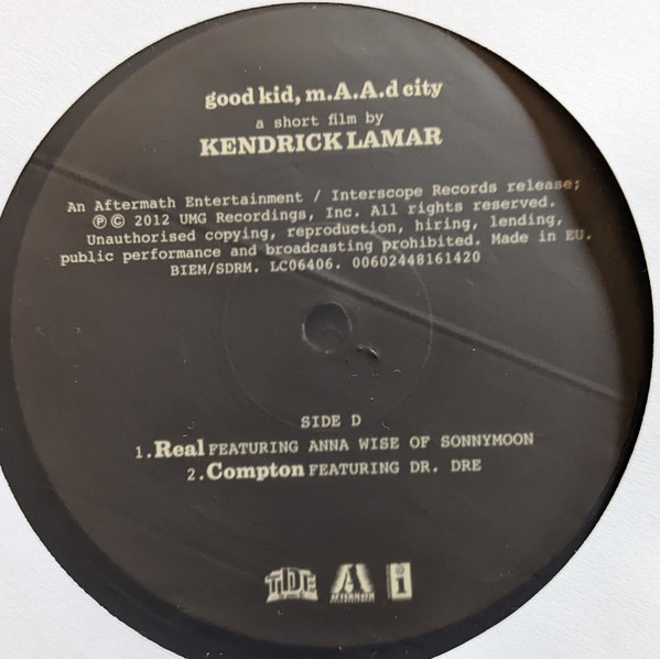 Kendrick Lamar - Good Kid, M.A.A.d City - KALKMAN Records